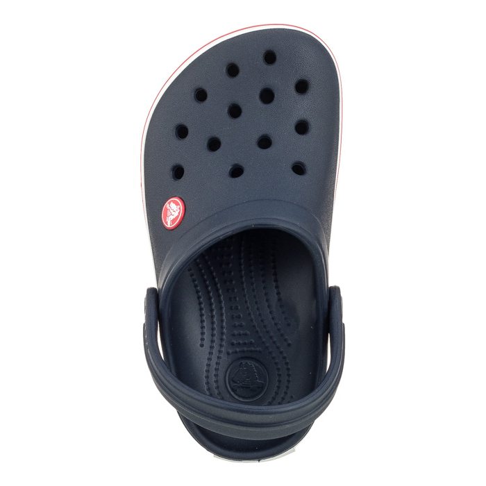 Klapki Crocs Crocband Clog K Navy/Red 204537-485 w ButSklep.pl