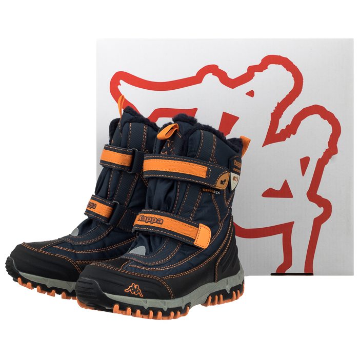 Trzewiki Kappa Bento Tex K 260639K/6744 Navy/Orange w ButSklep.pl