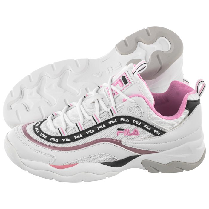 Sneakersy Fila Ray Mesh Wmn White/ Rosebloom 1010881.92W w ButSklep.pl