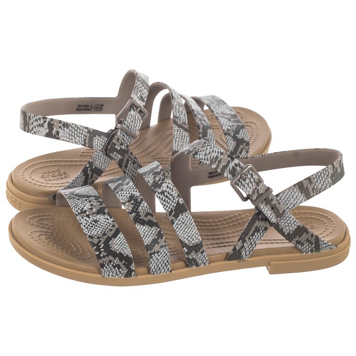 Sandały Crocs Tulum Sandal W Mushroom/Stucco 206107-15W w ButSklep.pl