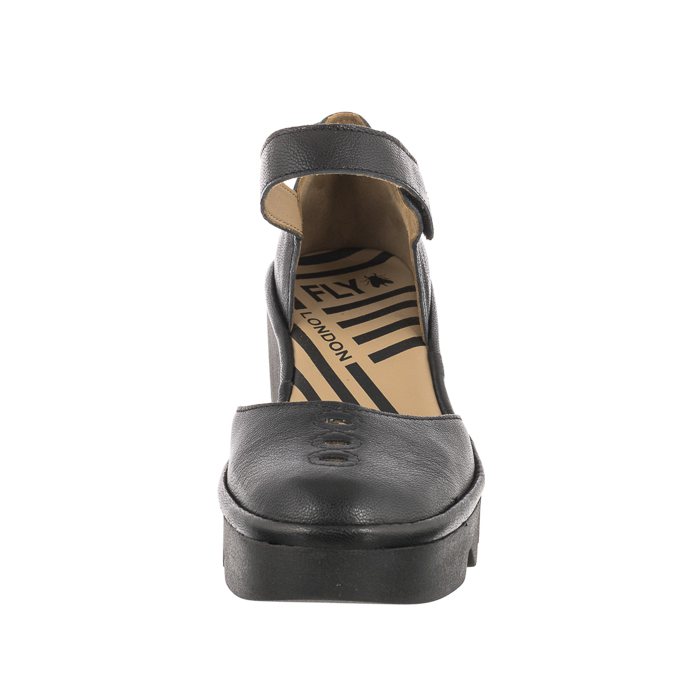Sandały FLY London Biso Mousse Black P501305000 w ButSklep.pl