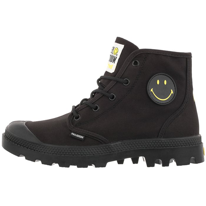 Trampki Palladium Pampa Hi Smiley Be Kind Black 77079-008-M w ButSklep.pl