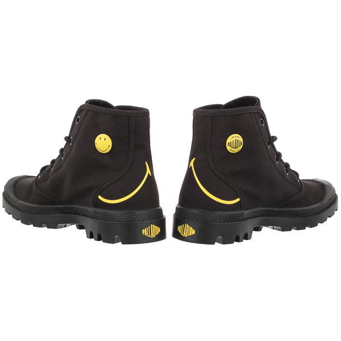 Trampki Palladium Pampa Hi Smiley Be Kind Black 77079-008-M w ButSklep.pl