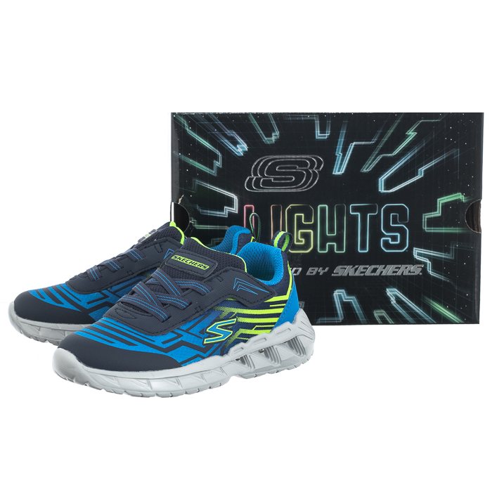 Buty Sportowe Skechers S Lights Magna Lights Maver Navy/Blue 401503N ...