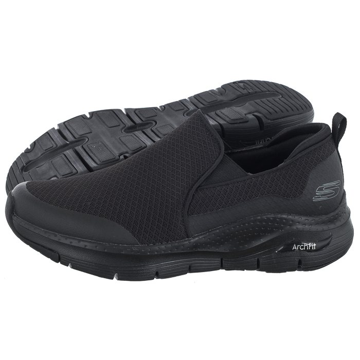 Sneakersy Skechers Arch Fit Banlin Black 232043/BBK w ButSklep.pl