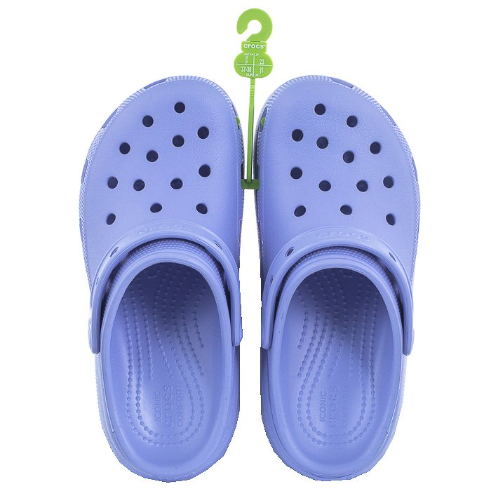 Klapki Crocs Classic Crocs Cutie Clog K Moon Jelly 207708-5Q6 w ButSklep.pl
