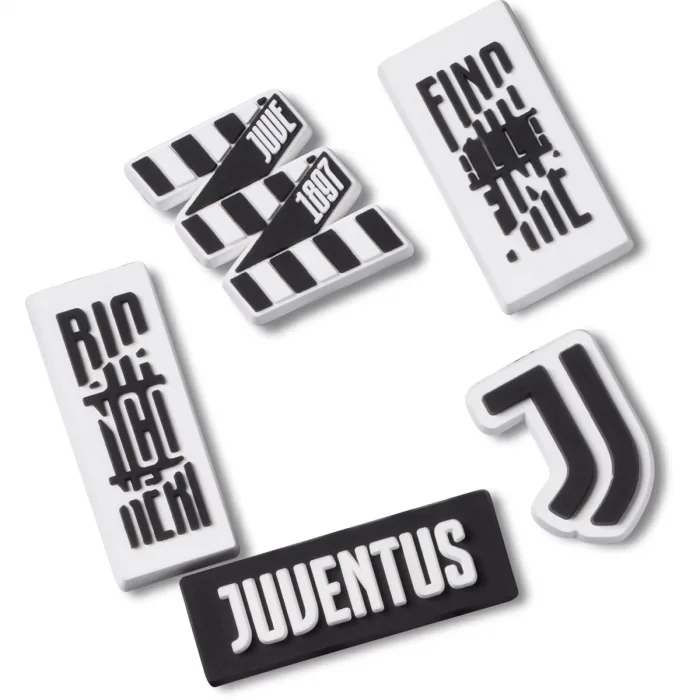 Zestaw 5 przypinek Crocs Jibbitz™ Juventus 5-Pack 10012073 w ButSklep.pl
