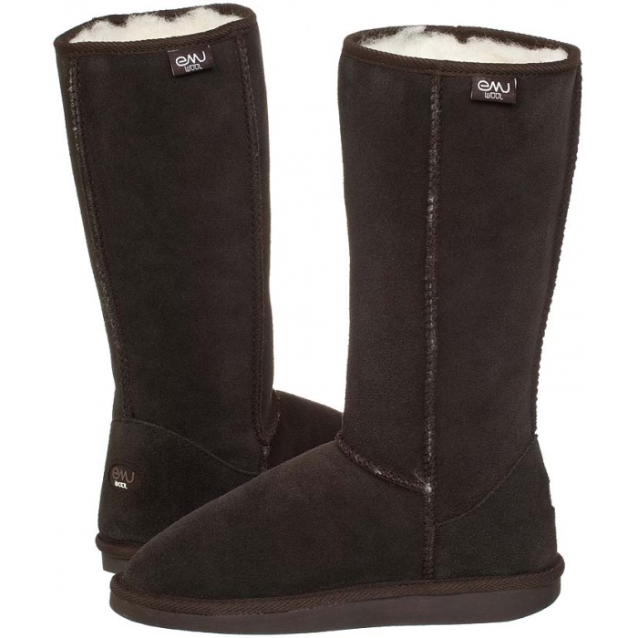 Kozaki EMU Australia Bronte Hi Chocolate W20001 w ButSklep.pl
