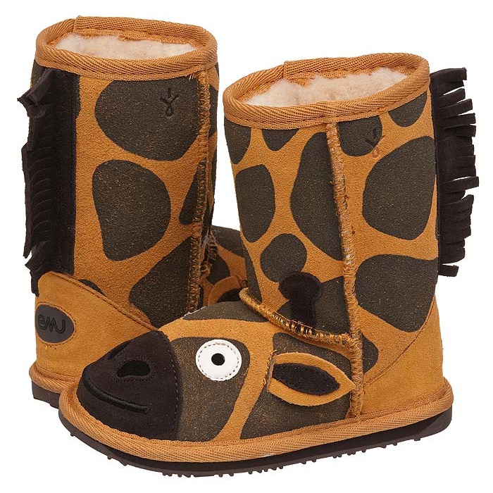 Buty EMU Australia Little Creatures Giraffe Gold K10743 w ButSklep.pl