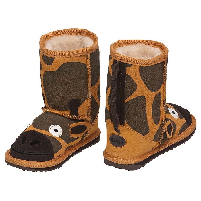 Buty EMU Australia Little Creatures Giraffe Gold K10743 w ButSklep.pl